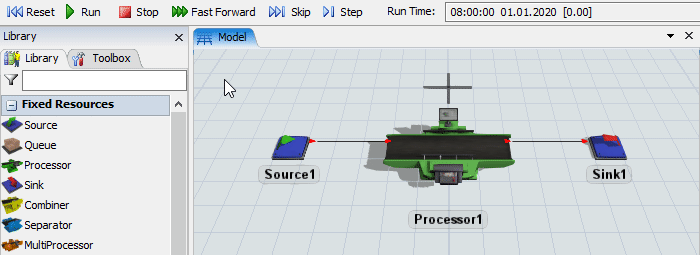 Tutoriel FlexSim n°1