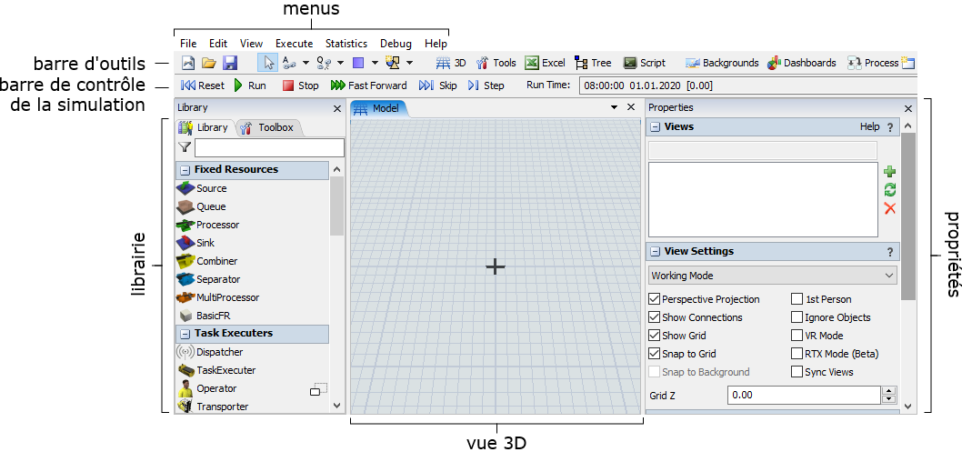 Tutoriel FlexSim n°1
